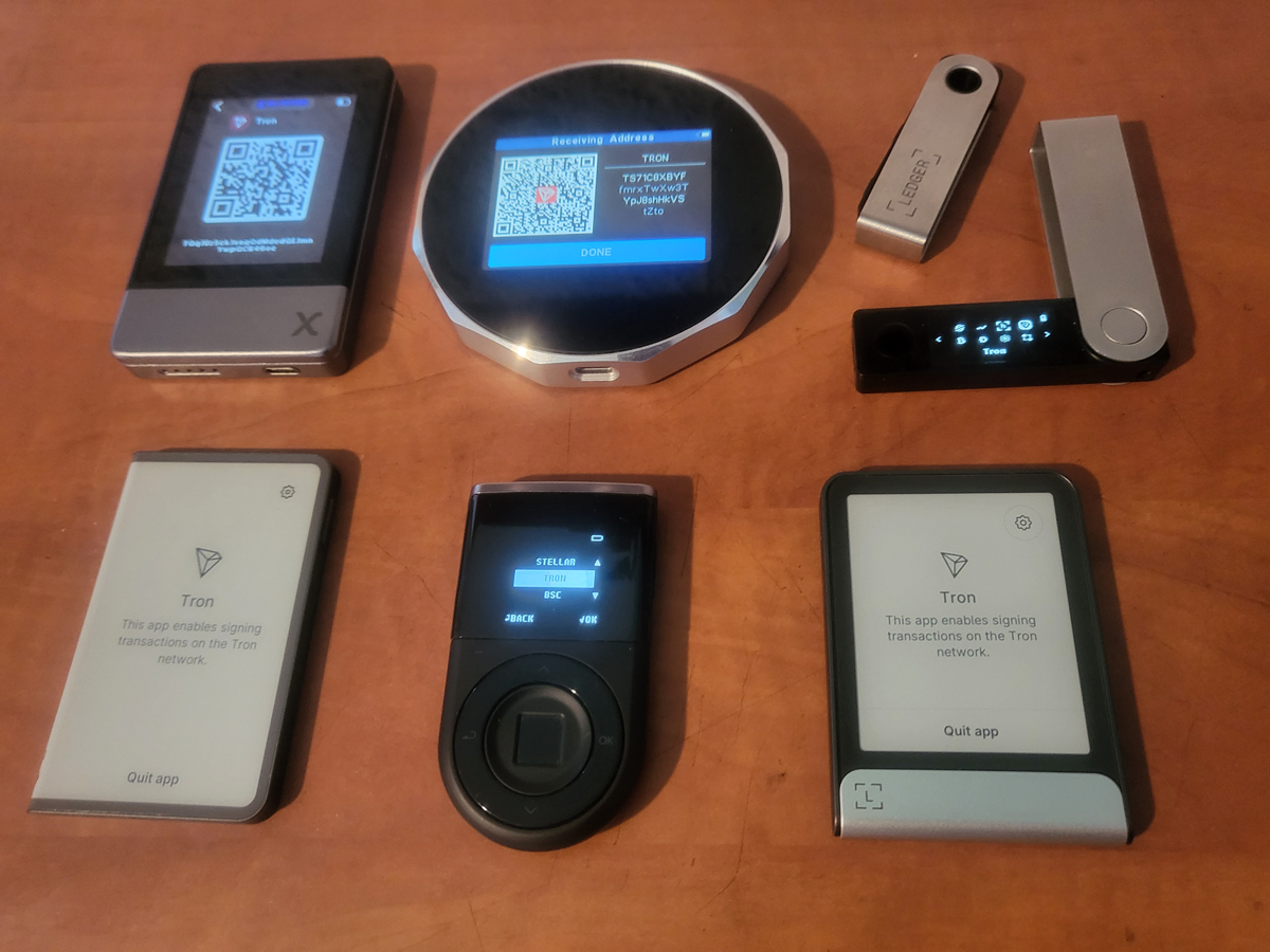 7 Best Hardware Wallets for Tron TRX in 2026!